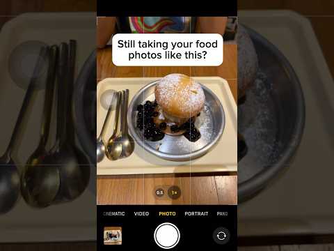 Still taking your cafe food photos like this? #photographytips #phototips #photohacks