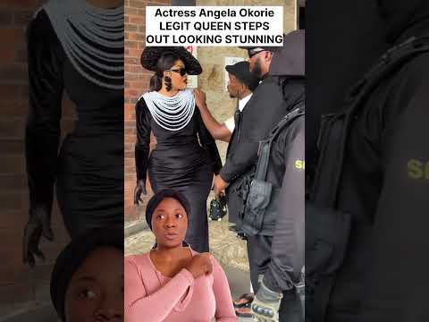 Nollywood Actress Angela Okorie Legit Queen Stepped Out Looking Stunning #angelaokorie #LegitQueen