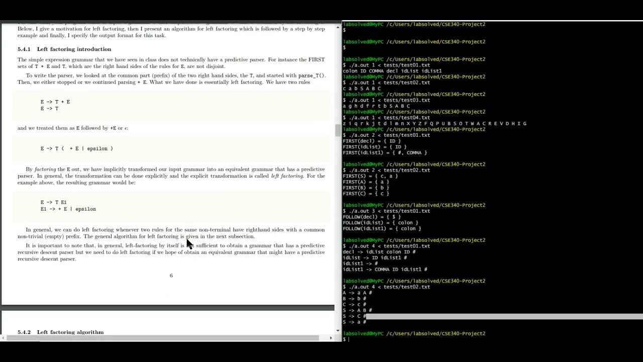 [SOLVED] CSE340 Programming Languages lab: Project 2