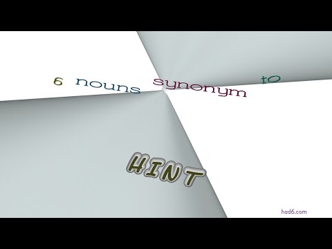 hint - 12 nouns which are synonym to hint (sentence examples)