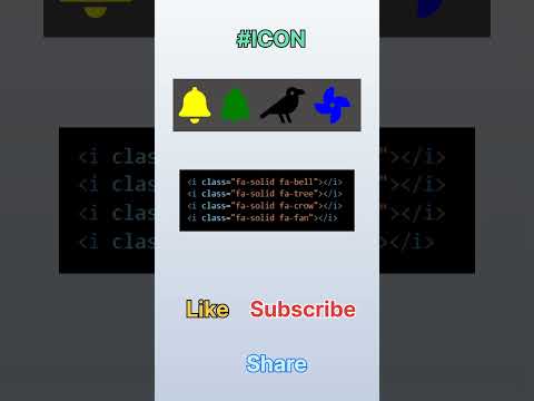 🔥 Icon Display Using HTML and CSS 🔥 #shortsvideo #short #webdevelopment #tech