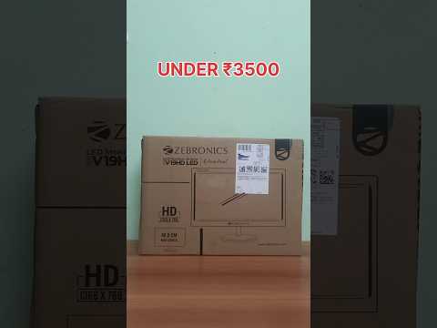 ZEBRONICS Zeb-V19Hd 18.5 Inch || BEST MONITOR UNDER 3500