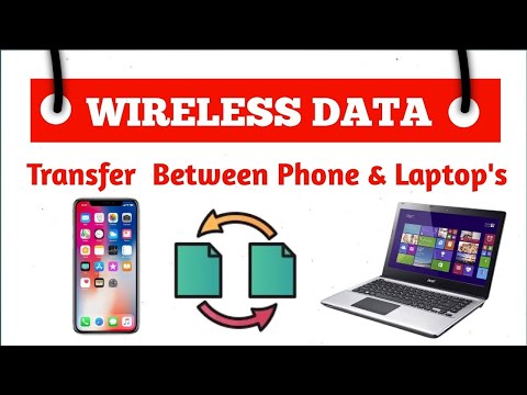 Wireless Data Transfer |Through Wifi FTP Server | How To Transfer Data