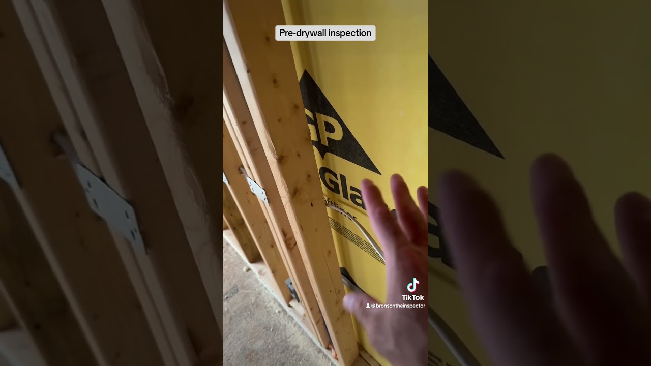 MEP and Framing inspection