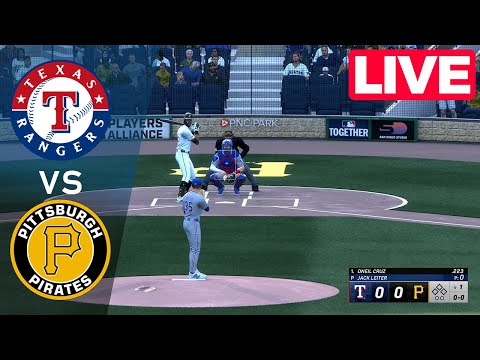 MLB LIVE🔴 Texas Rangers vs Pittsburgh Pirates - Jun 22, 2025 | Full Game MLB 2025 EN VIVO