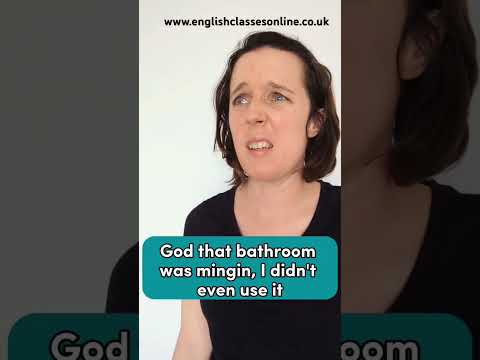 Learn British Slang - MINGING - English Idioms - Speak English like a native #idioms #englishidioms