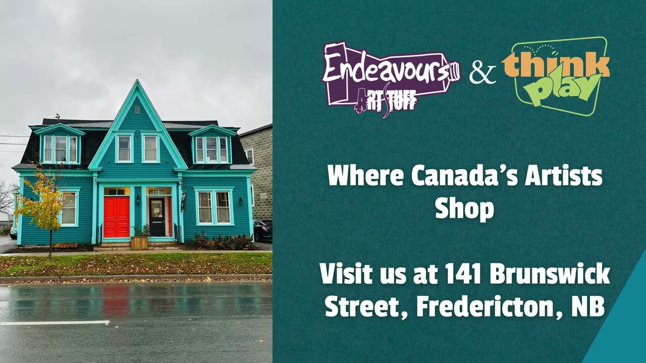 Explore Top Art Supplies at Endeavours & ThinkPlay | Fredericton’s Finest Art Store (4K)