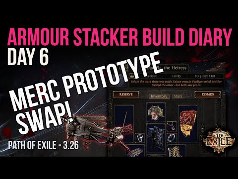Doryani's Prototype Merc Setup & MB! - Build Diary Day 6 - Path of Exile 3.26 Secrets of the Atlas