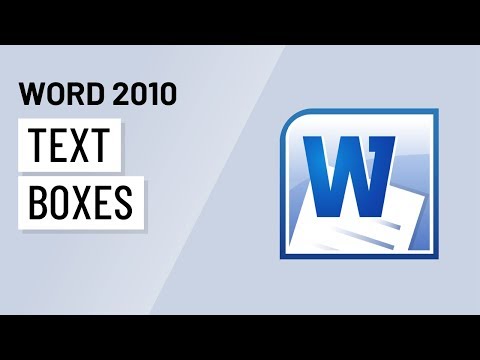 Word 2010: Text Boxes