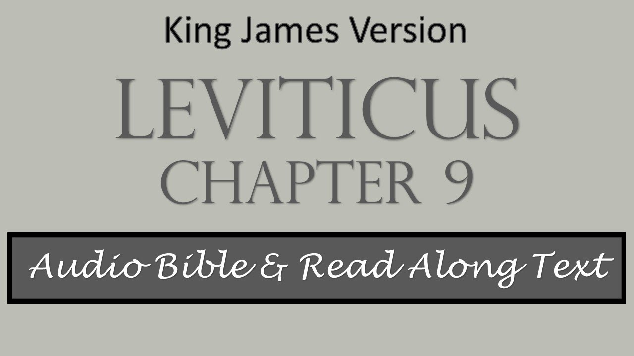 Leviticus 9 | KJV DRAMATIZED AUDIO BIBLE WITH TEXT