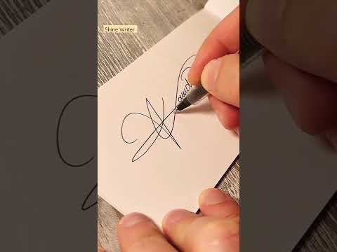 How to Design Your Own Amazing Signature #shorts #short #signature #subscribe #autograph #trending