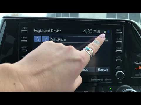 Toyota Bluetooth Features: How to Connect an Apple IPhone to your Toyota Vehicle
