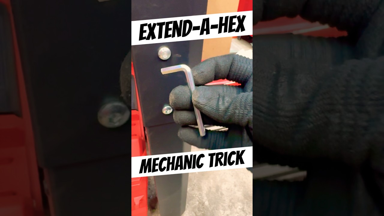 Mechanic Tip: How To Make Long Allen Key Wrenches