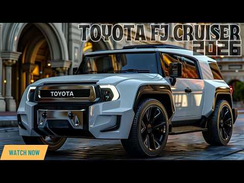 🚙 WOW! 2025-2026 Toyota FJ Cruiser Design Preview 🚙