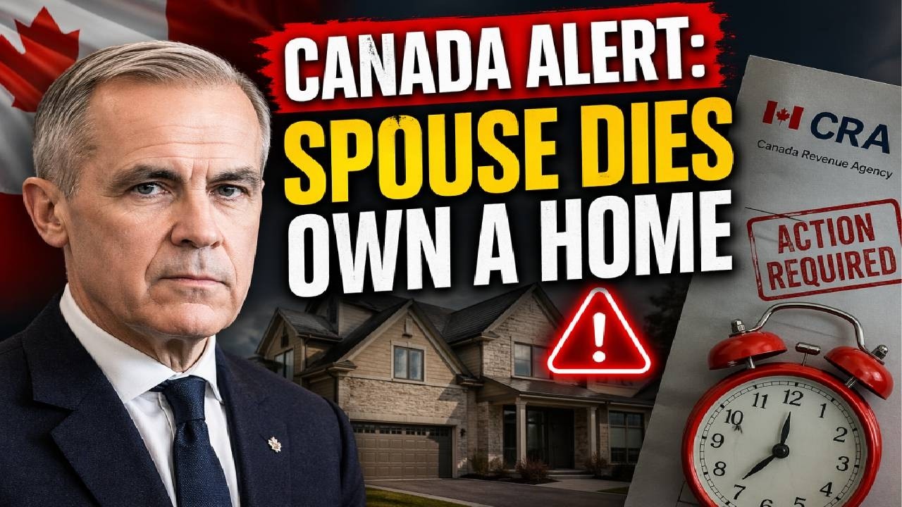 CANADA ALERT: If Your Spouse Dies and You Own a Home — CRA Gives You Limited Time Before Action!