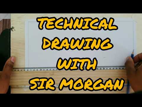 TECHNICAL DRAWING: TYPES OF LINES