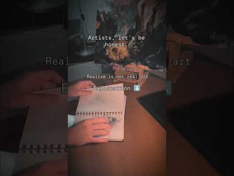 realism is not REAL art (my opinion)#realism #realisticdrawing #controversial #opinion #art #honest