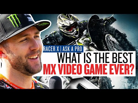 Ask a Pro: What is the BEST MX & Supercross Video Game? Tomac, Anderson, Lawrence, Mcadoo & More
