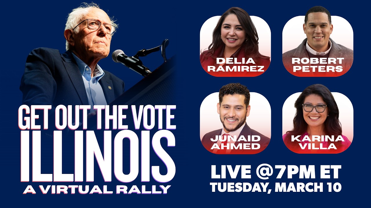 Get Out The Vote in Illinois (LIVE at 7PM ET)