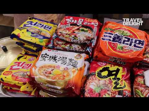 Korean Street Food - Ramyeon, Egg Black Bean Sauce Noodle (ラーメン, 짜파게티, 泡面, 泡麵, Nudel, Nouille)