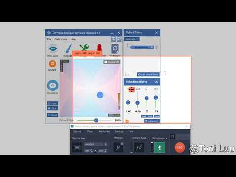How to change voice while recording audio in Movavi Video Editor