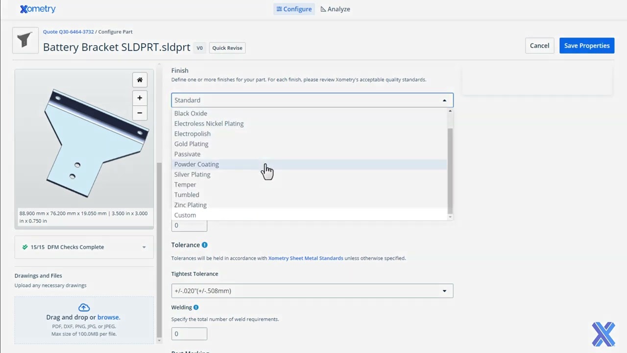How to Get an Instant Sheet Metal Quote With Xometry