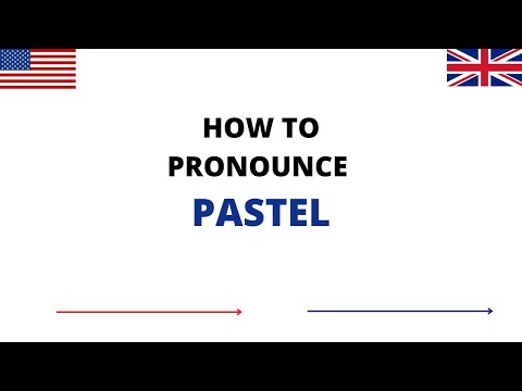 How To Pronounce PASTEL In English | PASTEL Pronunciation | How To Say PASTEL