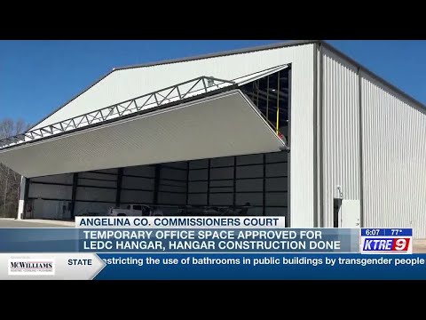 LEDC hangar to get temporary office at Angelina County Airport