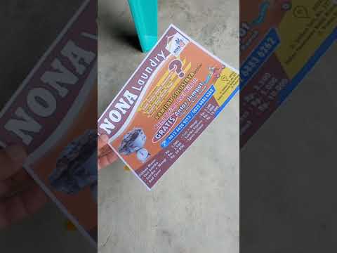 Brosur ukuran A5 (setengah HVS) 14,8x21 cm