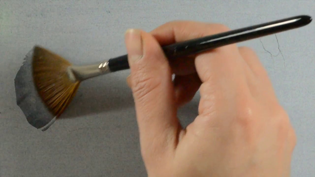 Jackson's Red Sable Fan Brush