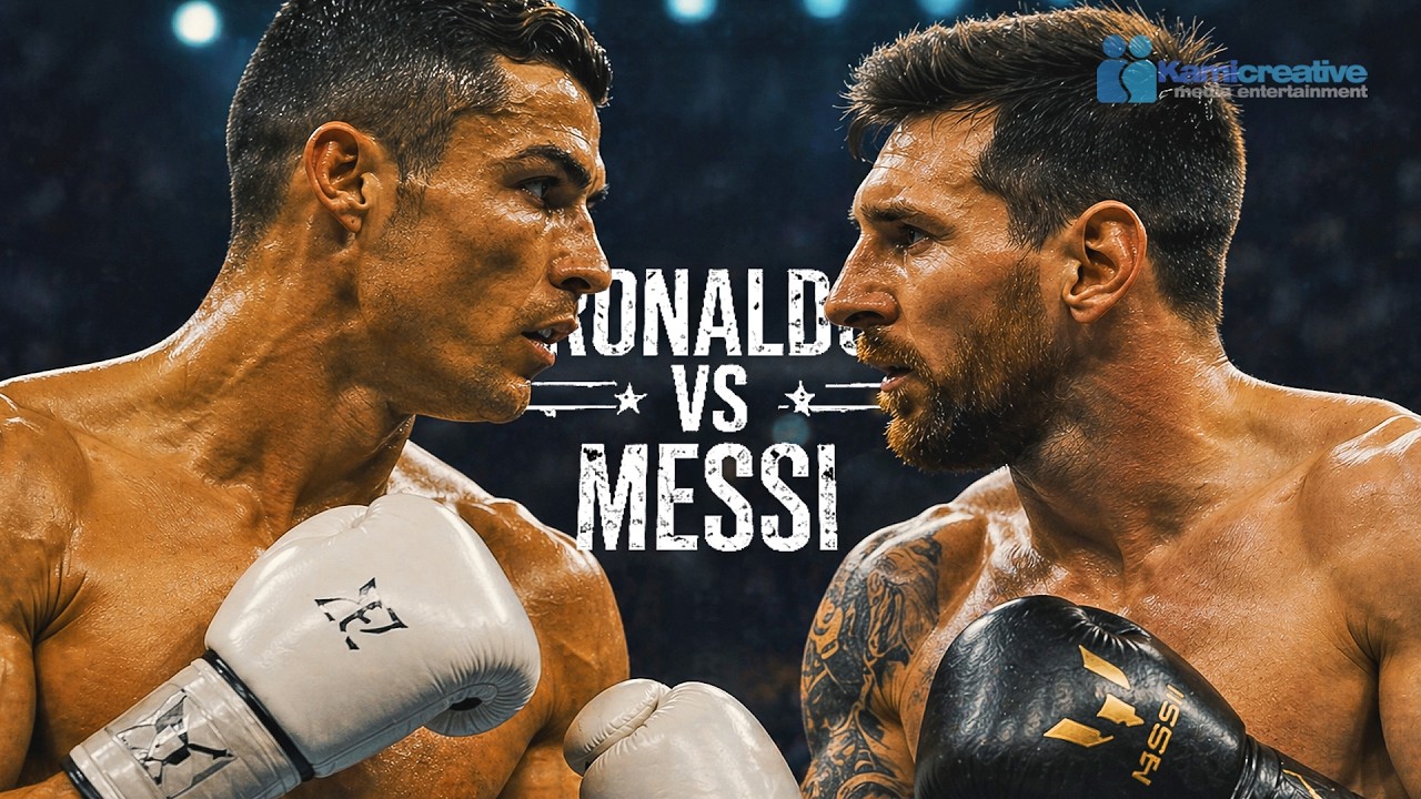 RONALDO VS MESSI | BOXING MATCH OF THE GOAT | WHO WINS THE BATTLE? [4K]