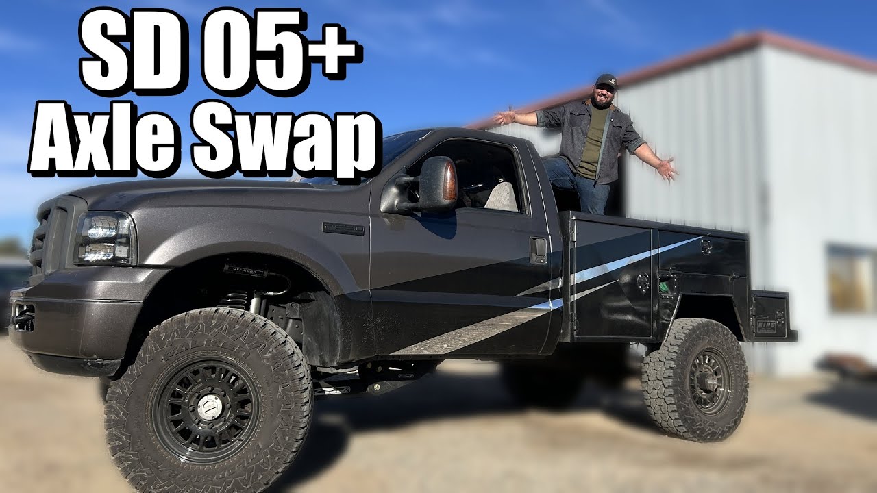 Designing a 2005+ Axle Swap Kit for Super Duty Trucks