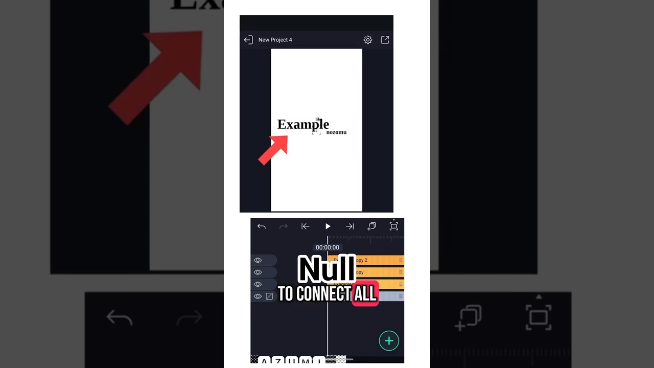 use null in alright motion #null #alightmotion #edit