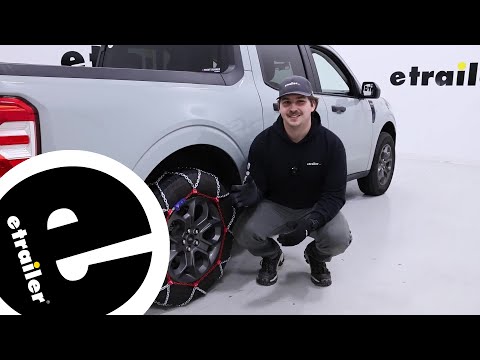 etrailer | How to Install the pewag Snox Pro Tire Chains on a 2022 Ford Maverick