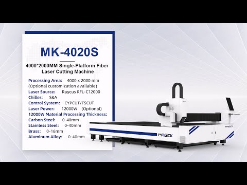 4,000×2,000mm High-Power Laser Cutter: Ultimate Solution for Thin-to-Thick Sheet Metal