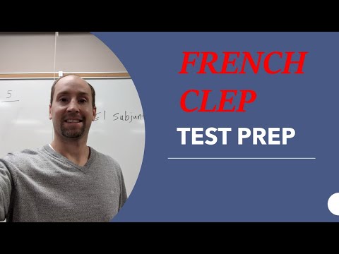 French CLEP Exam Prep
