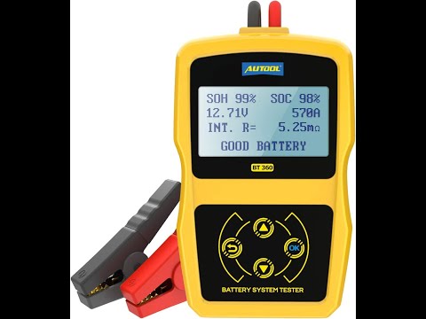 Car Battery Tester 12V Load Tester Review