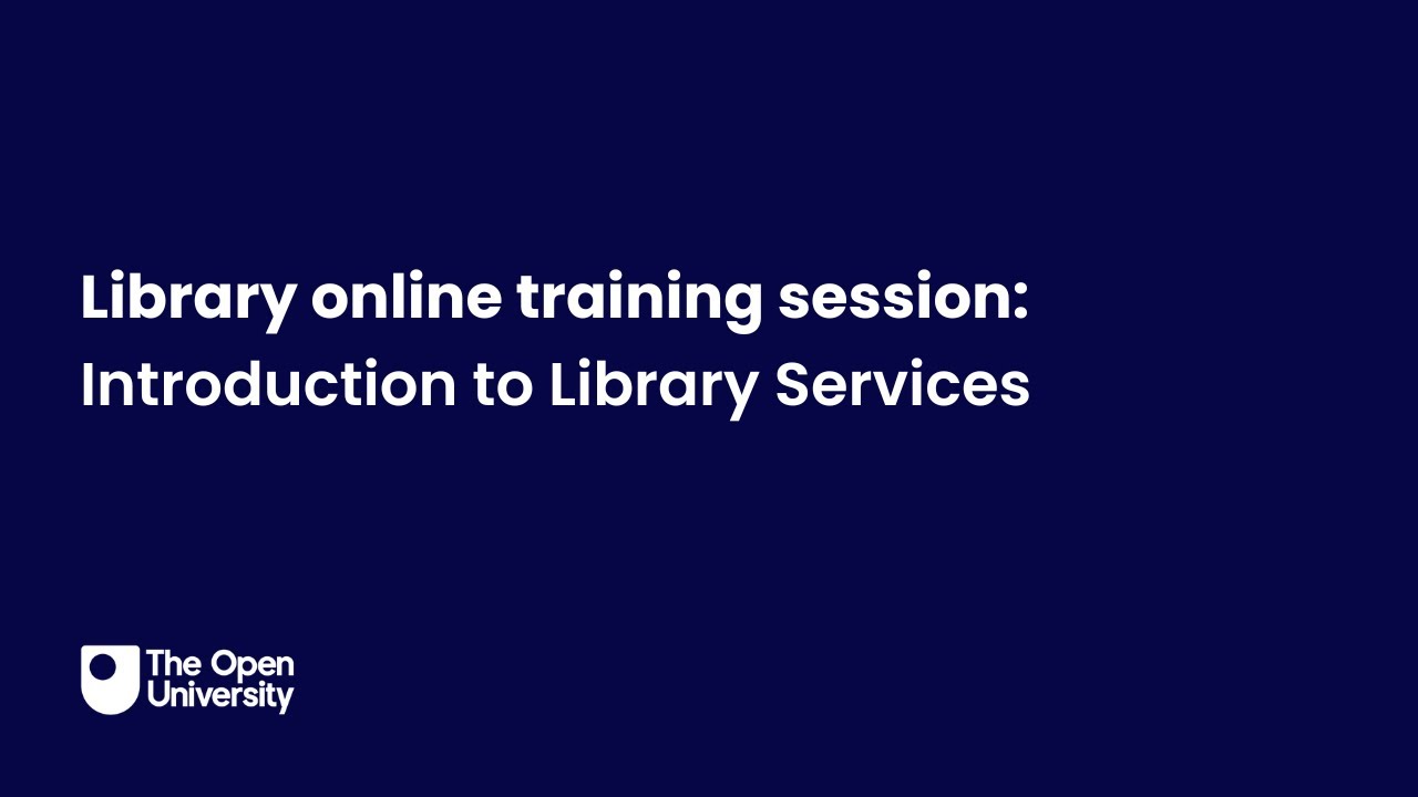 Introduction to Library Services