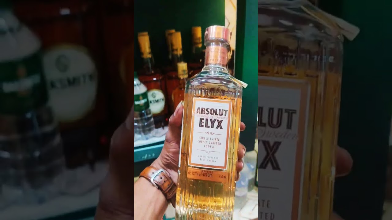 ABSOLUT ELYX #VODKA #trending #viralvideo #sweden #subscribe #like #best #whisky