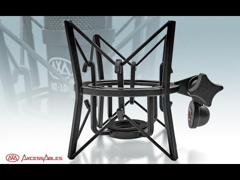 AxcessAbles Universal Microphone Spider Shock Mount with 4 | Reverb