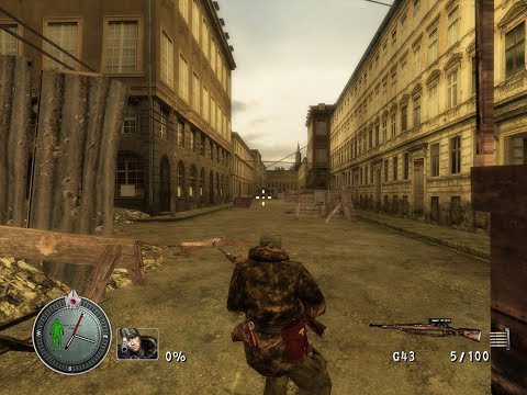 Sniper Elite Game through extract agent exfiltrate the square