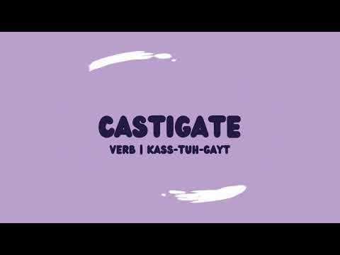 ENGLISH WORD OF THE DAY-castigate #studygram #englishvocabularywords #englishvocabulary