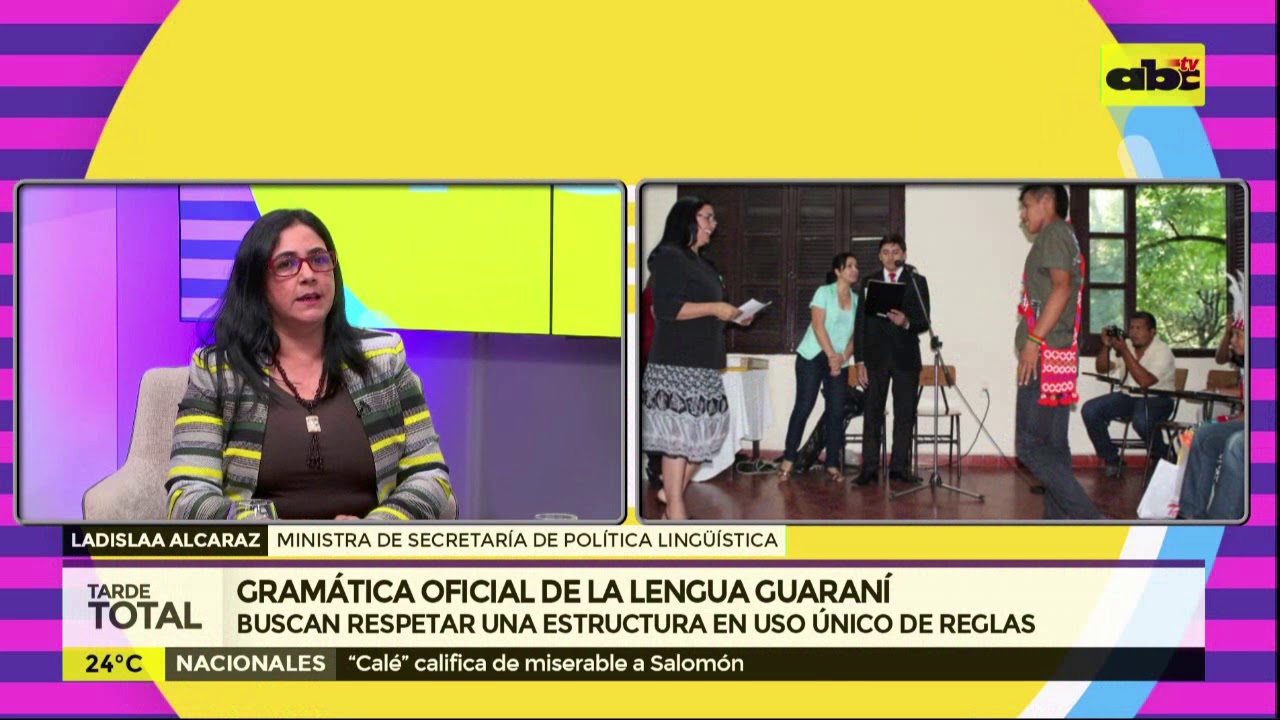 Lanzan gramática oficial del guarani