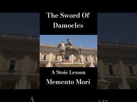 The Sword Of Damocles | A Stoic Lesson | Memento Mori #stoicism #motivation #inspiration