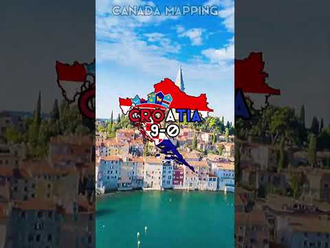 Croatia vs Bosnia #shorts #edit #countries #comparison #croatia #bosnia