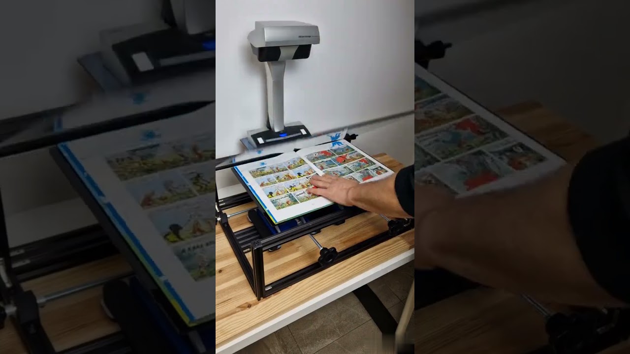 How to scan comic books | Klip Snap #shorts