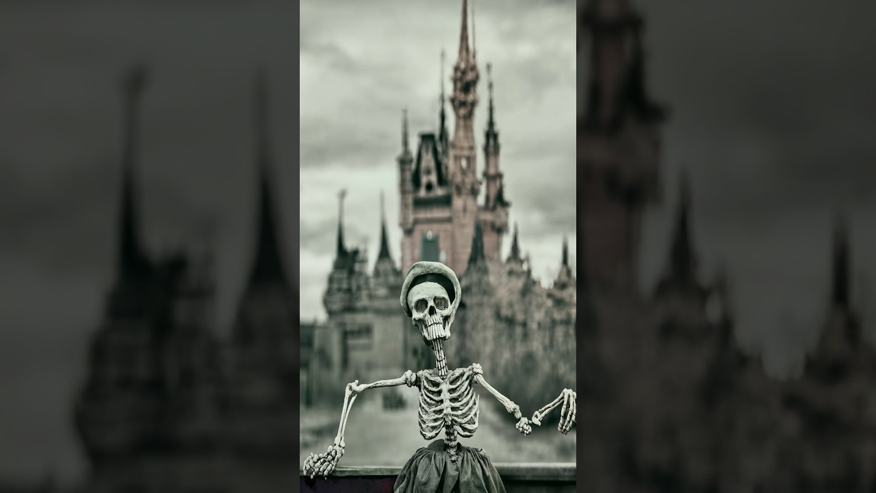 MyDisneyFix | Turning Disney Characters into Skeletons #halloween # ...
