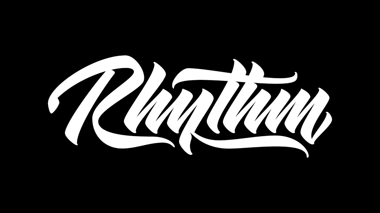 Rhythm | Custom Lettering Vector Process