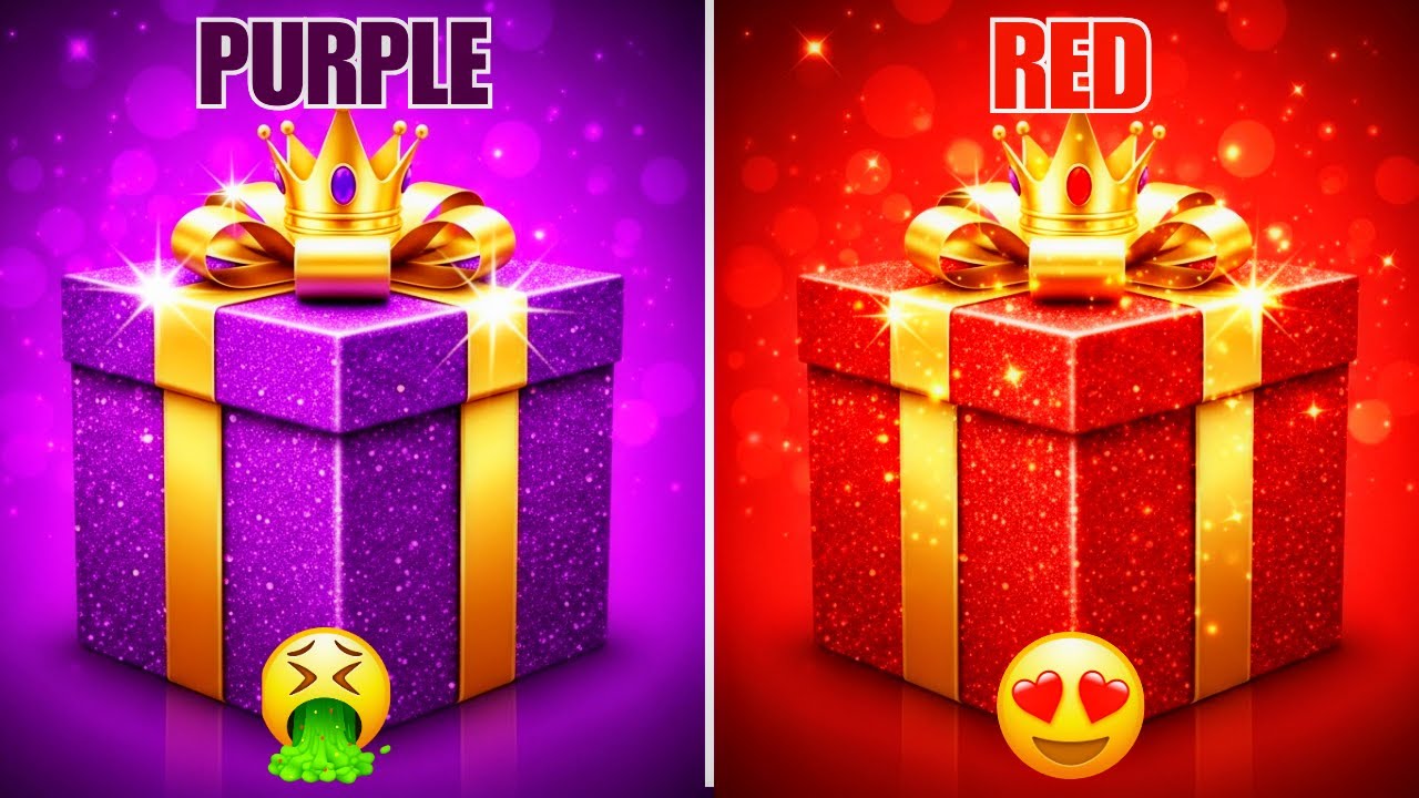 Top 2 Gift Box Options Every Shopper Needs to know about! 2 gift box challenge😜 choose your gift 2 🎁