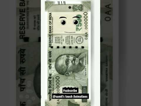 2000 rupees note right now 😁😄 #shorts #2000note #notebandi #rbi #animation #viral